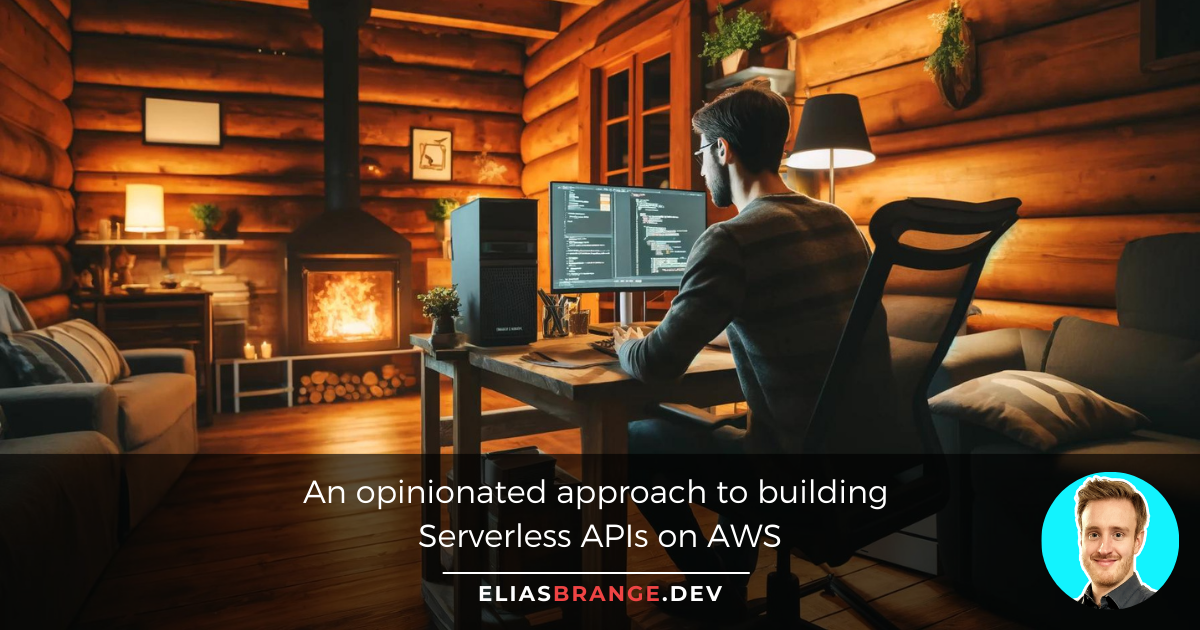 An Opinionated Approach To Building Serverless Apis